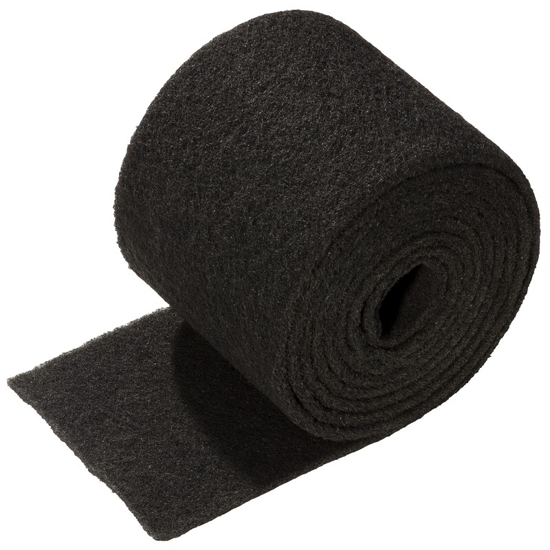 3m roll, black scouring manufactured from 100% recycled fibres for ...